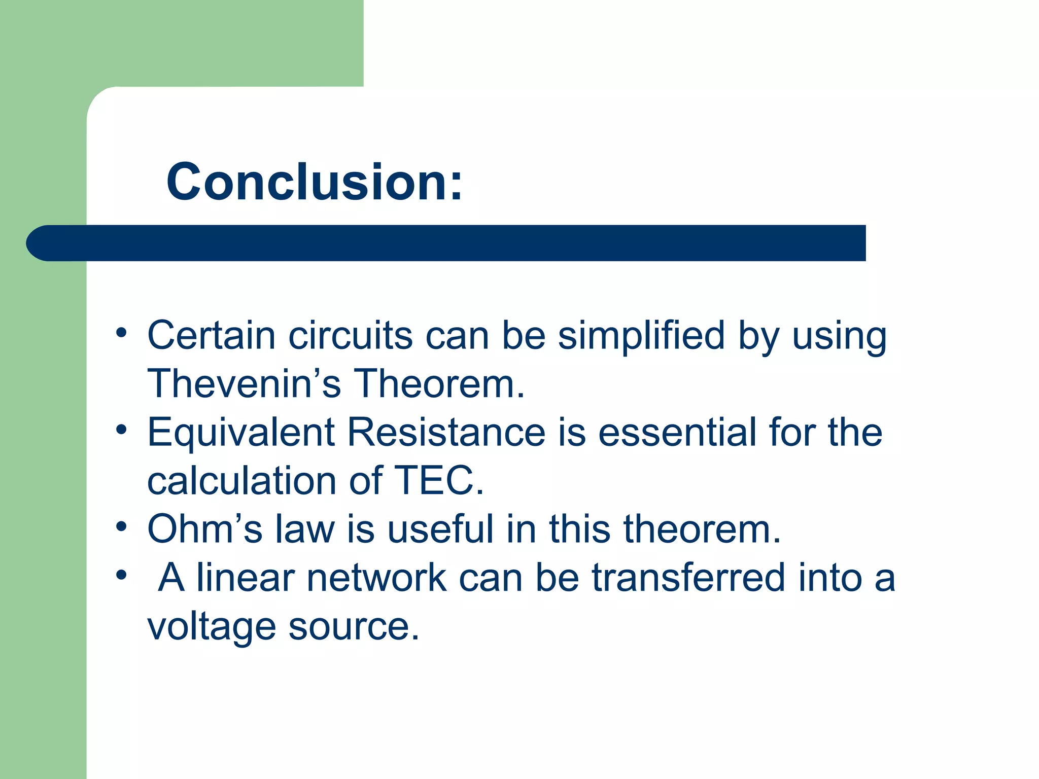 Circuit Analysis- | PPT | Computer Networking | Computing