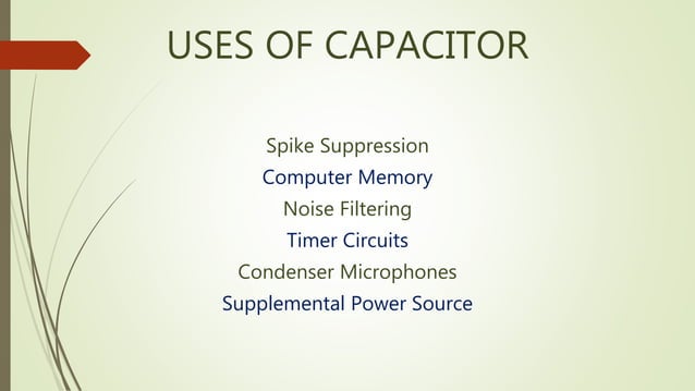 Basic structure of capacitor | PPTX | Chemistry | Science