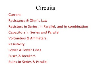 Circuits | PPT