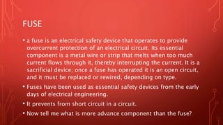 Presentation on Electric Circuits | PPTX