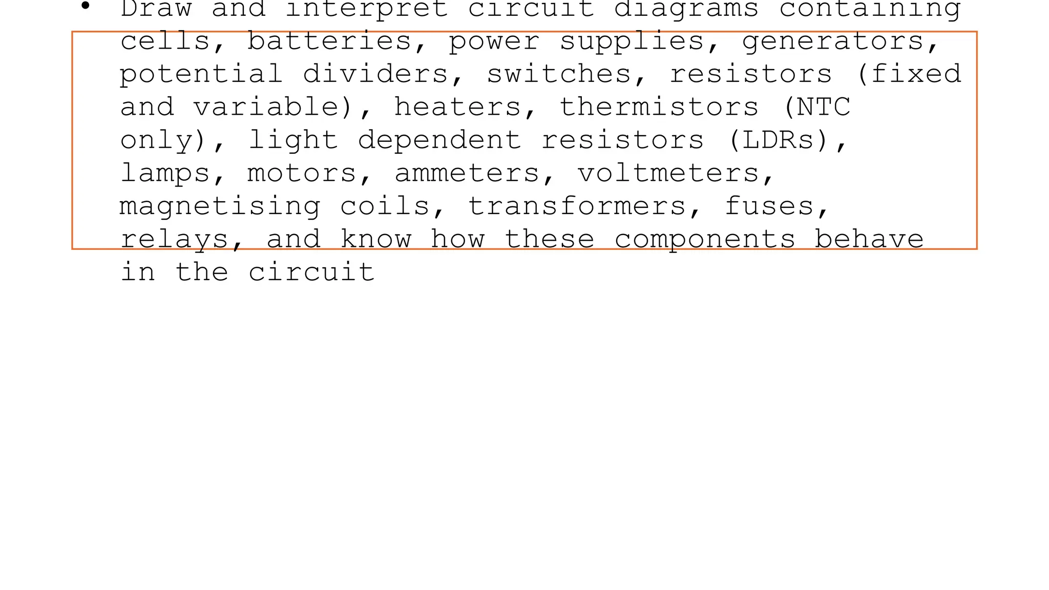 electrical circuits for igcse physics students | PPTX