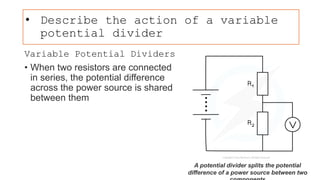 electrical circuits for igcse physics students | PPTX