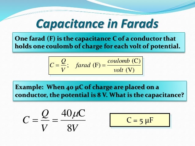 Capacitance and Capacitor