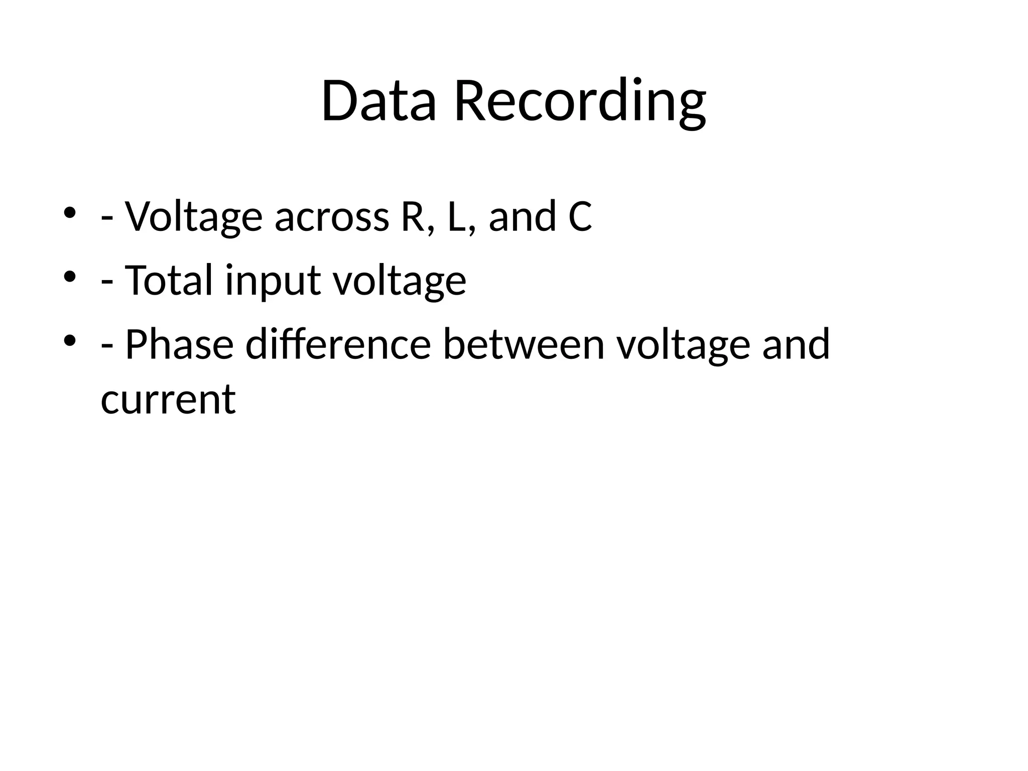 Circuits 2 (Alternating Circuits) Laboratory Lecture | PPTX
