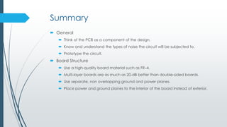 Circuit Board Layout Techniques - www.circuitsinc.tk