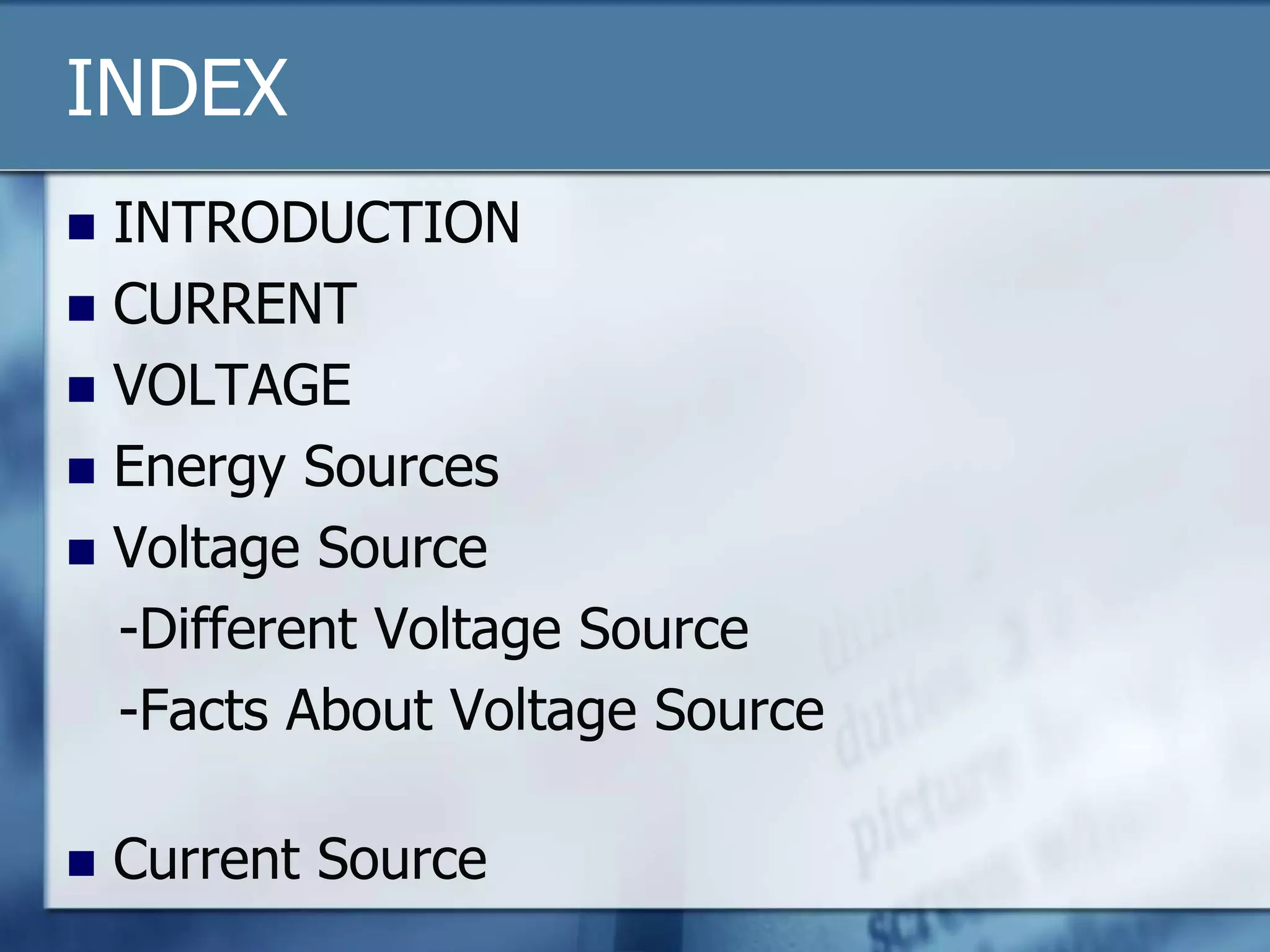 Voltage And Current Source Foe Circuits And Networks Pptx