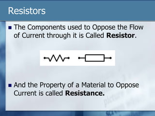 Voltage and Current Source foe Circuits and Networks | PPTX