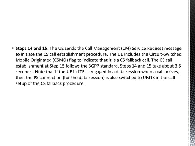 Circuit switched fallback | PPT