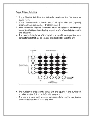 Circuit switching packet switching | DOCX