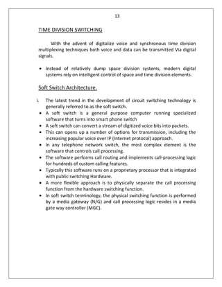 Circuit switching packet switching | DOCX
