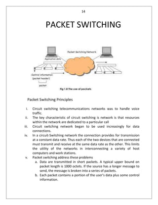 Circuit switching packet switching | DOCX