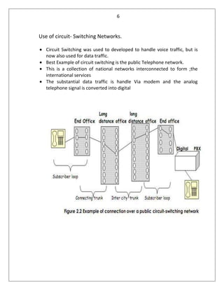 Circuit switching packet switching | DOCX