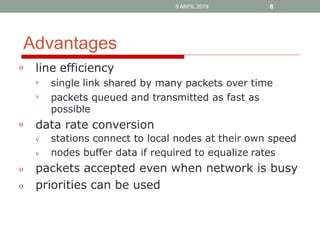 Circuit switch vs packet switch | PPTX