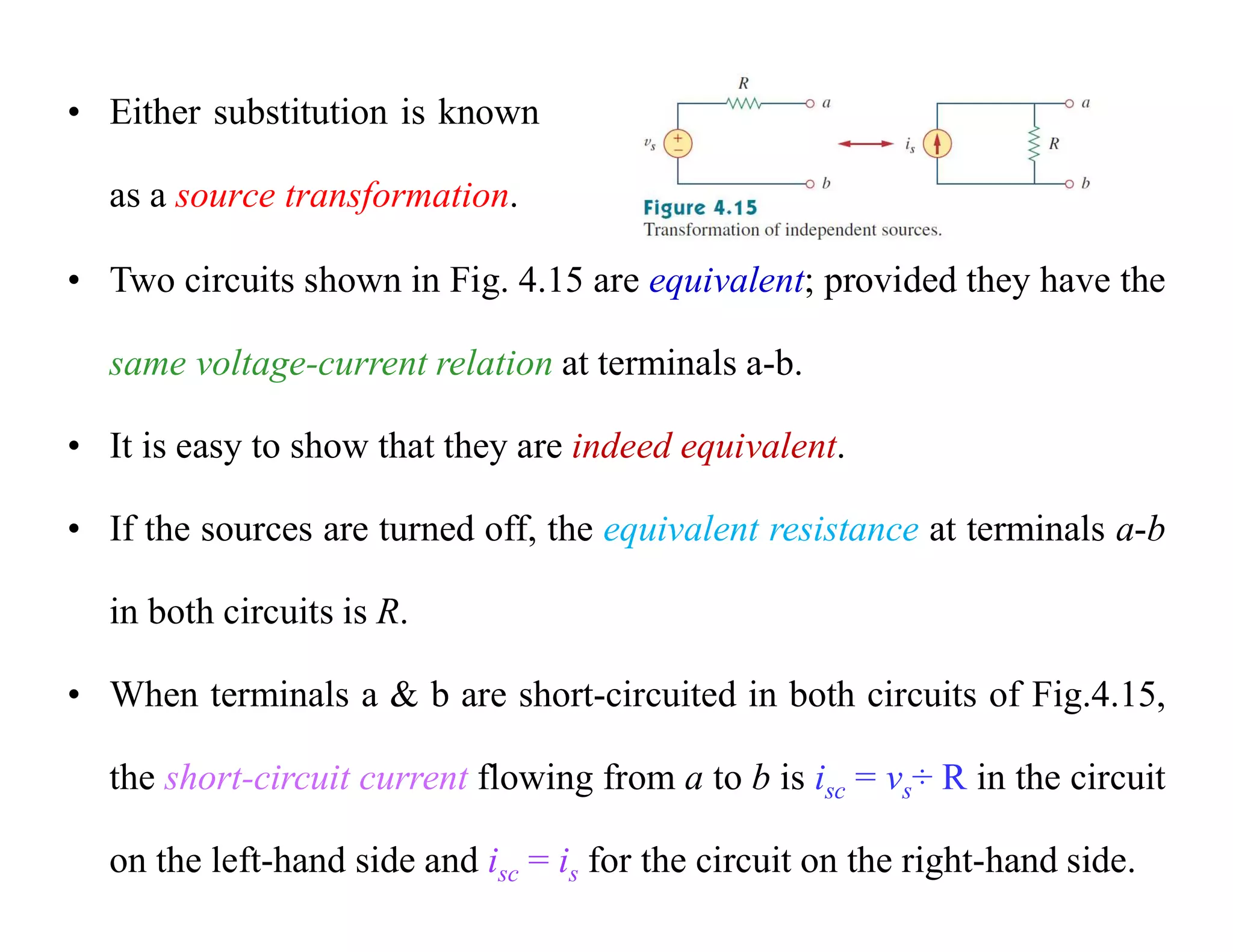 Circuit theorems linear circuit analysis | PDF