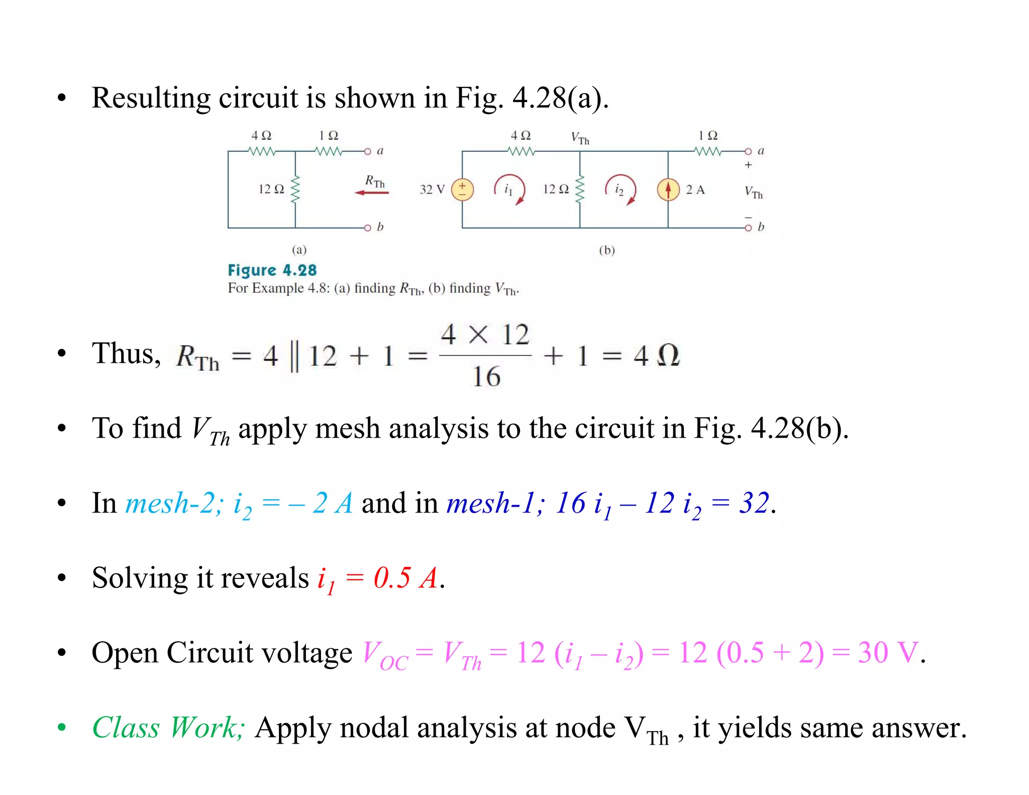 Circuit Theorems Linear Circuit Analysis Pdf Computer Networking