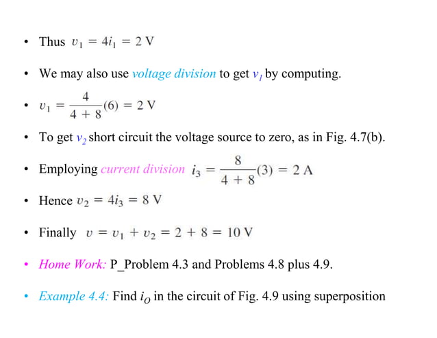 Circuit Theorems Linear Circuit Analysis Pdf Computer Networking Computing