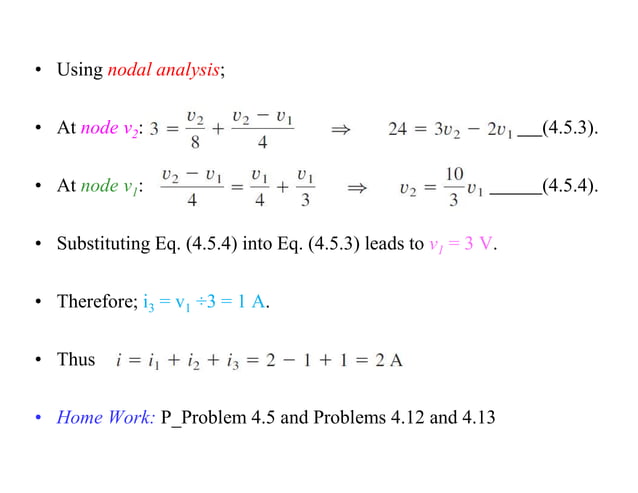 Circuit Theorems Linear Circuit Analysis Pdf Computer Networking Computing