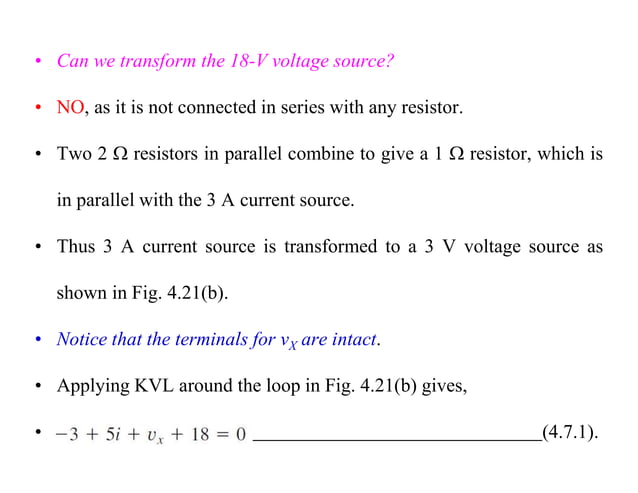 Circuit Theorems Linear Circuit Analysis Pdf Computer Networking