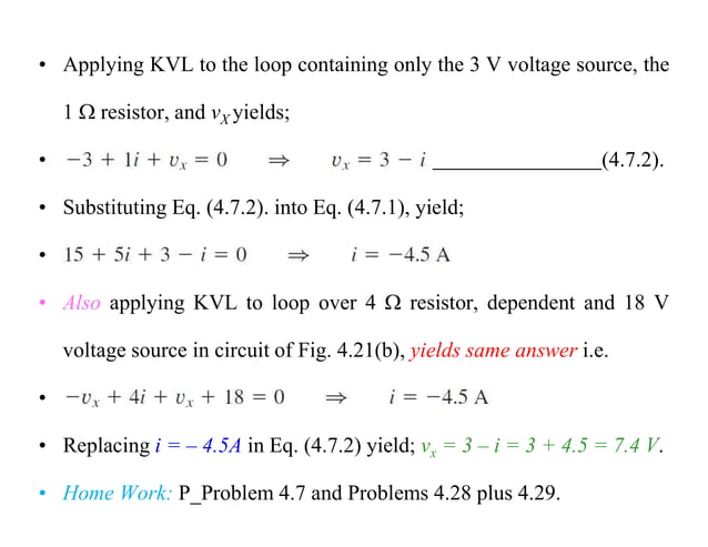 Circuit Theorems Linear Circuit Analysis Pdf Computer Networking