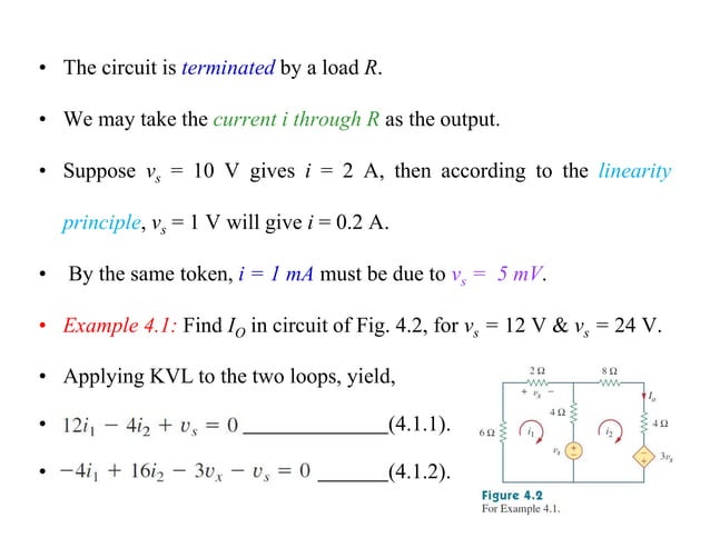 Circuit Theorems Linear Circuit Analysis Pdf Computer Networking