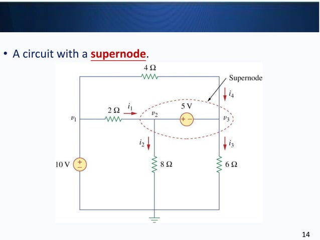 Circuit theory 1-c3-analysis methods | PDF