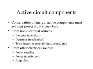 Circuit theory | PPT