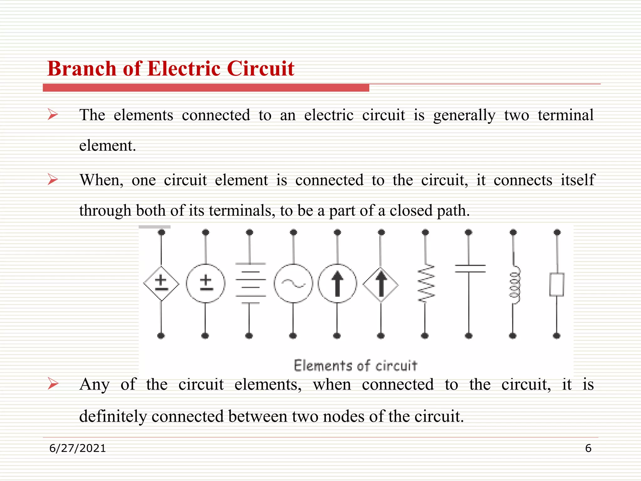 Circuit Theory: Nodes, Branches and Loops of a Circuit | PDF