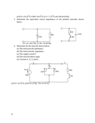 INTRODUCTION TO CIRCUIT THEORY (A PRACTICAL APPROACH) | PDF