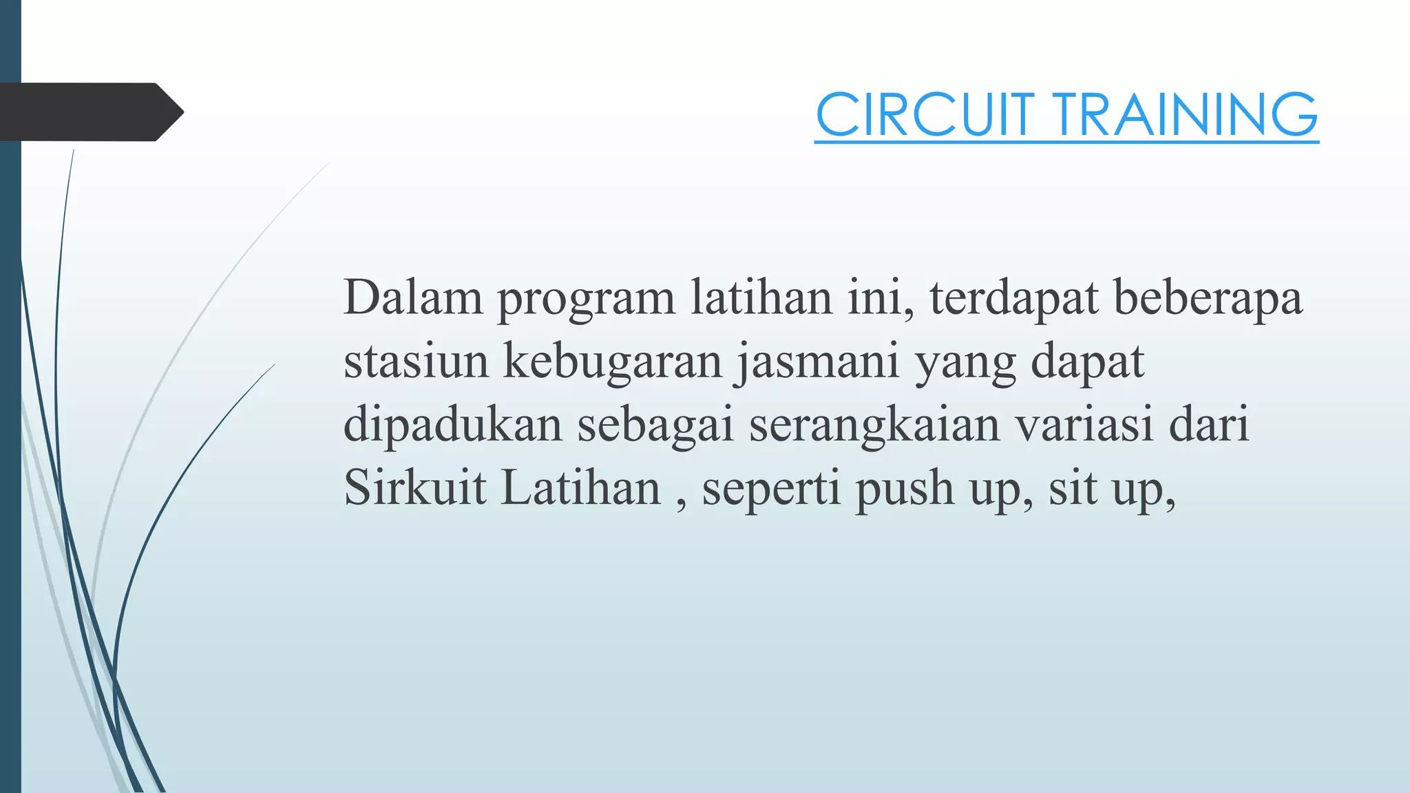 Circuit training | PPTX