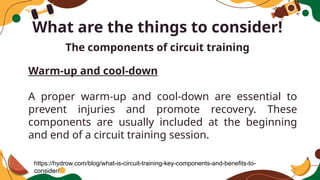 CIRCUIT TRAINING a part of physical raining program.pptx