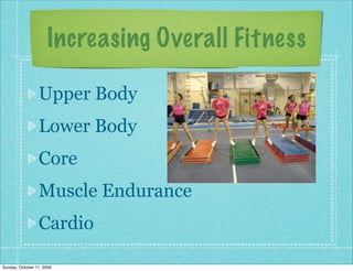 Circuit Training 2009 - Mary Lee Tracy | PPT