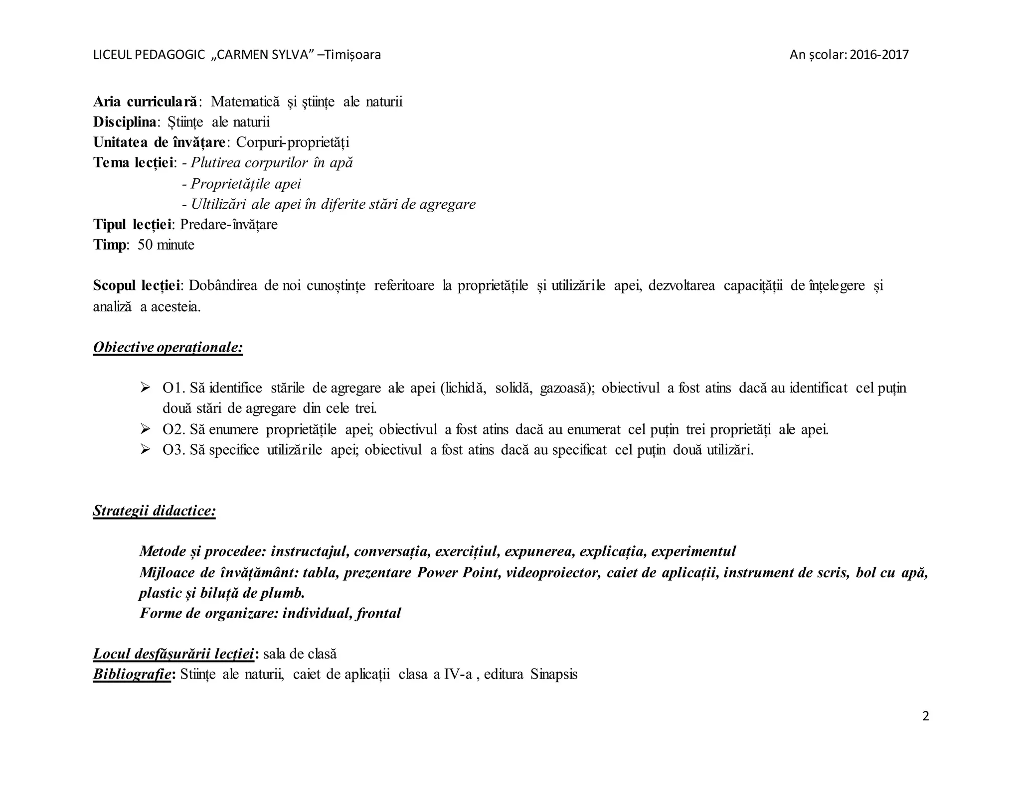 Circuitul apei | DOCX