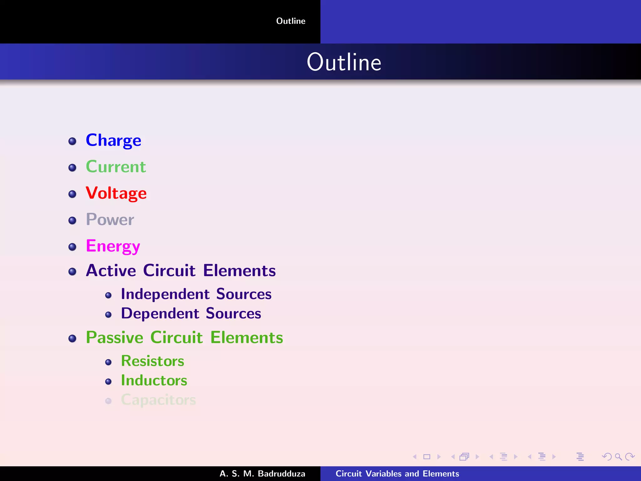 Circuit variables and elements | PDF