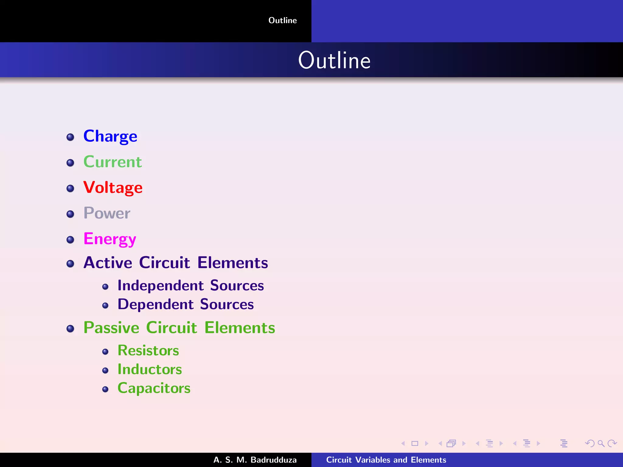 Circuit variables and elements | PDF