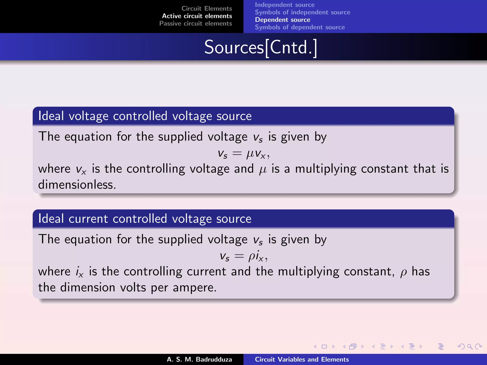 Circuit variables and elements | PDF | Physics | Science