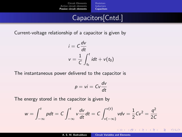 Circuit variables and elements | PDF | Physics | Science