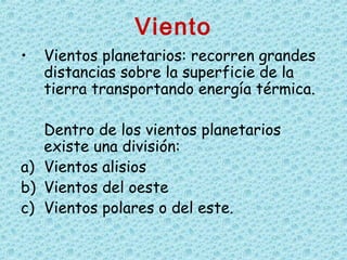 Circulación de los vientos | PPT