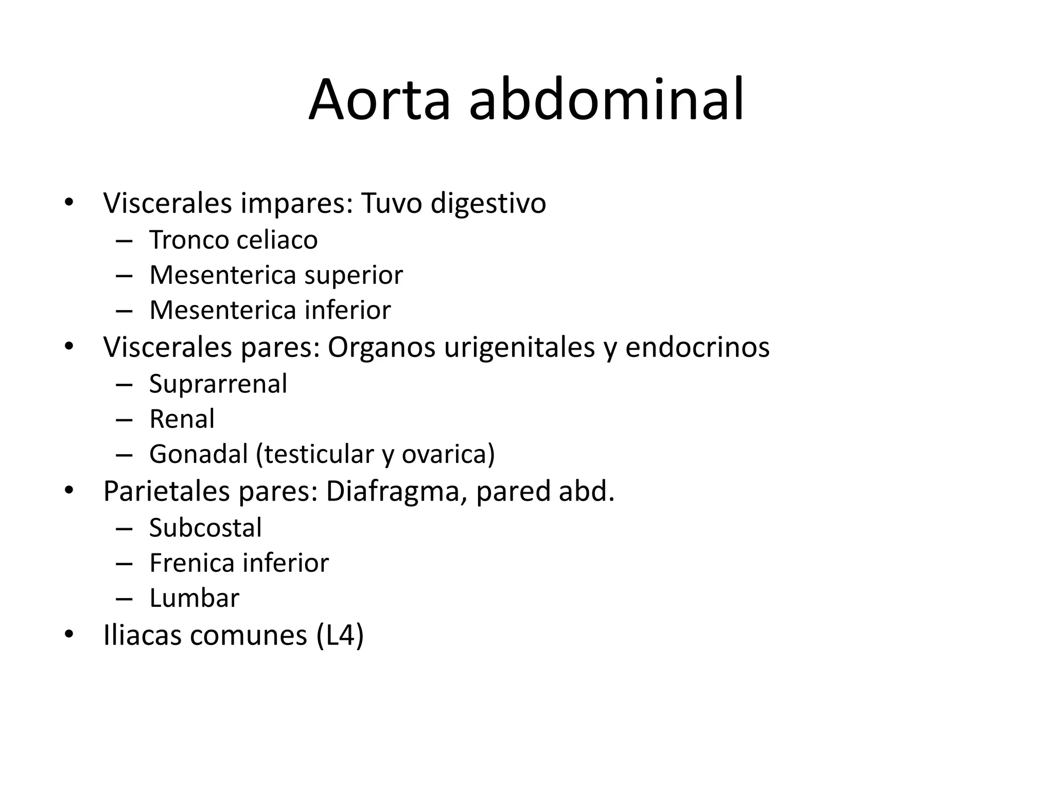 Anatomía De Grandes Vasos Ppt