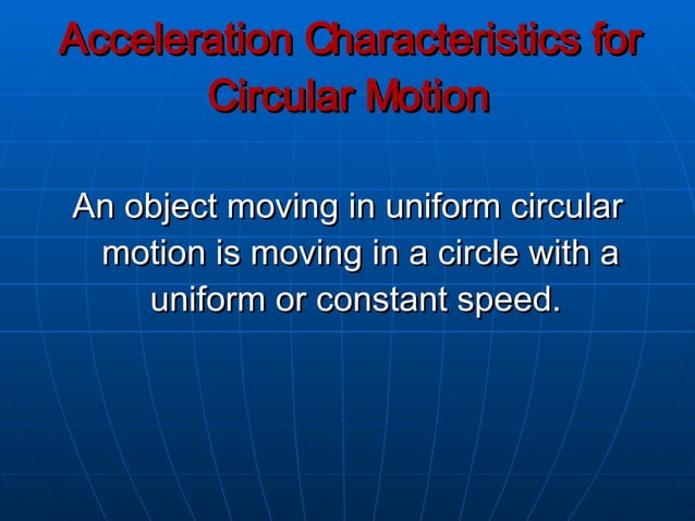 Circular Motion PPP | PPT | Physics | Science