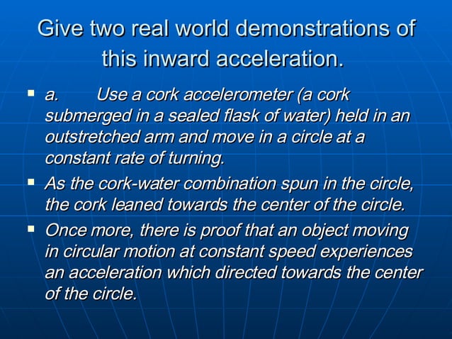 Circular Motion PPP | PPT | Physics | Science
