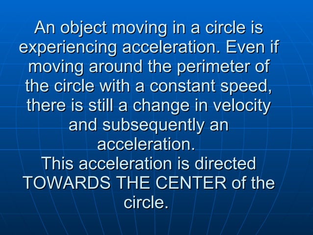 Circular Motion PPP | PPT | Physics | Science