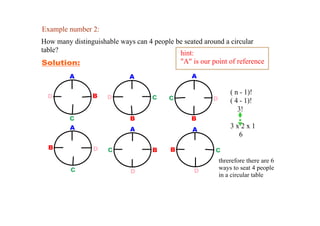 Circular Permutation | PDF