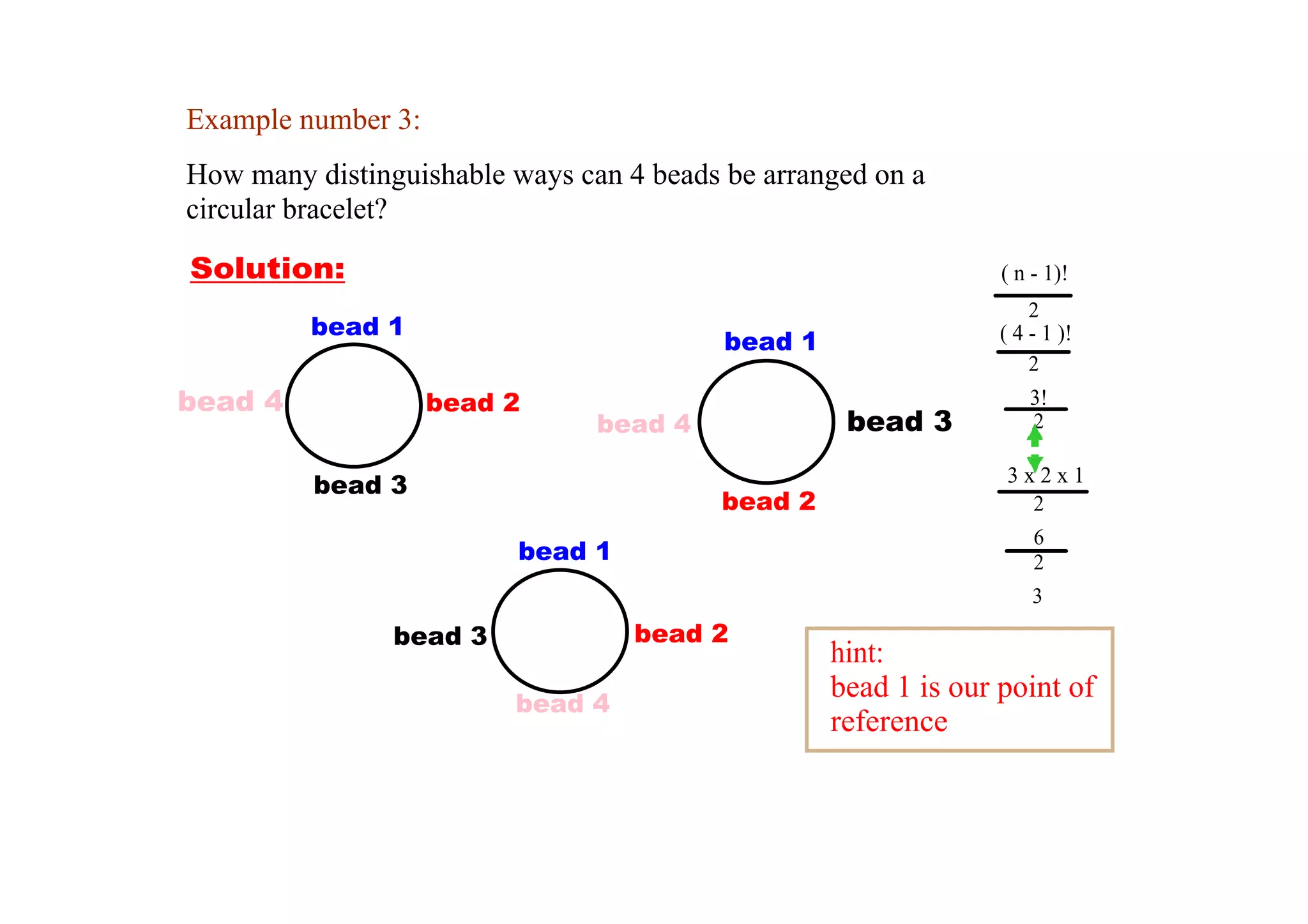 Circular Permutation | PDF