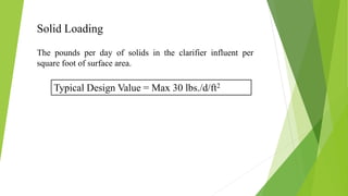 Circular clarifiers | PPTX