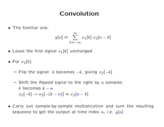Circular convolution | PDF