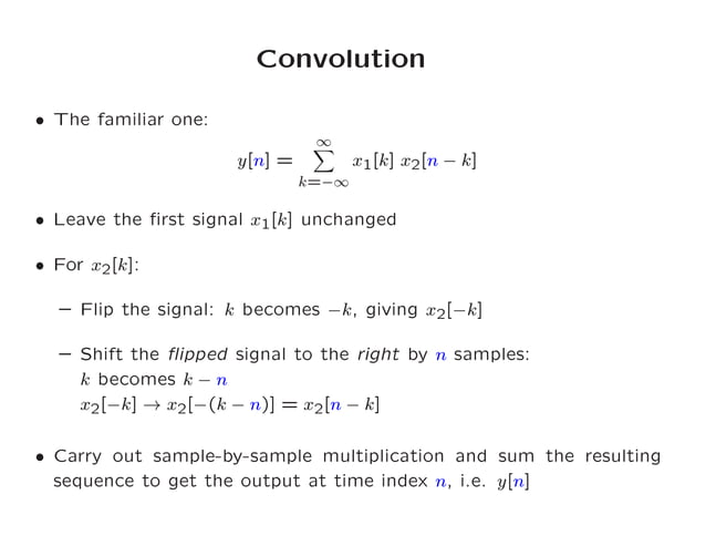 Circular convolution | PDF | Technology & Computing