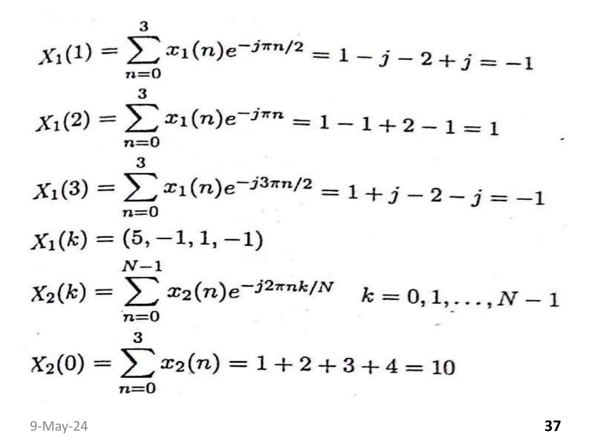 circular convolution and Linear convolution | PPT circular convolution and Linear convolution | PPT