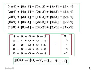 circular convolution and Linear convolution | PDF