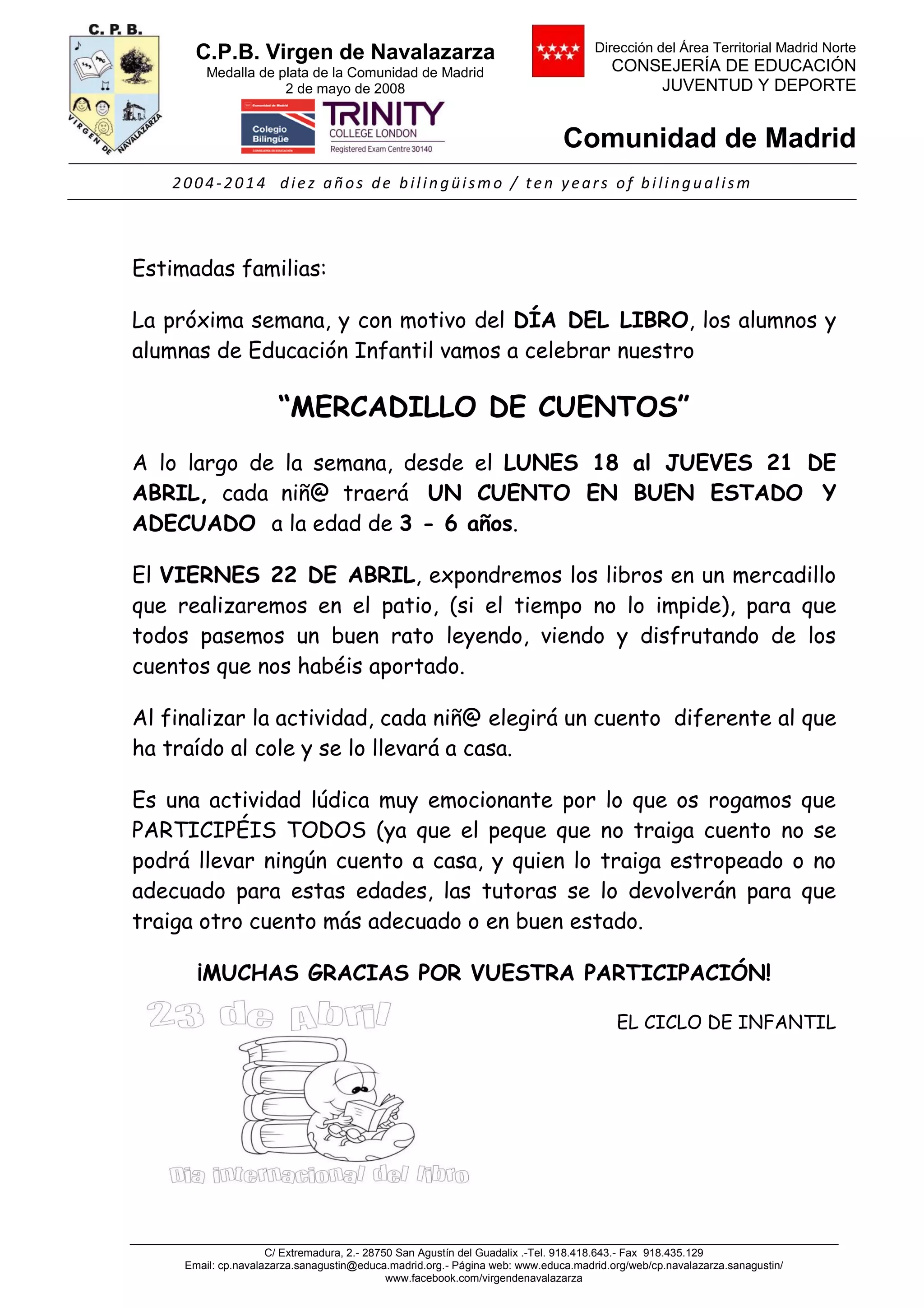 Circular dia del libro | PDF