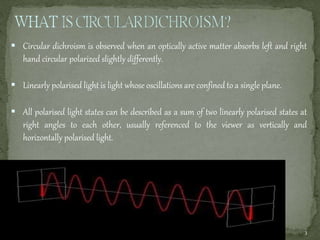 Circular dichroism in Biochemistryppt.ppt
